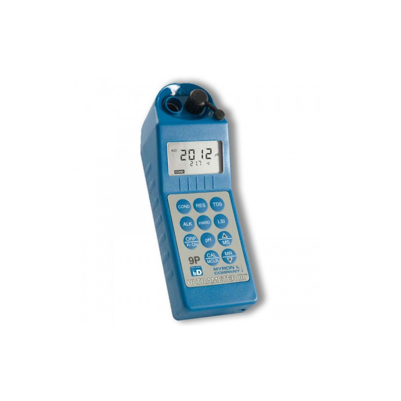 Medidor Myron-L, Ultrameter 9PTKB: Cond, Resisr, STD, Temp, PH, ORP...